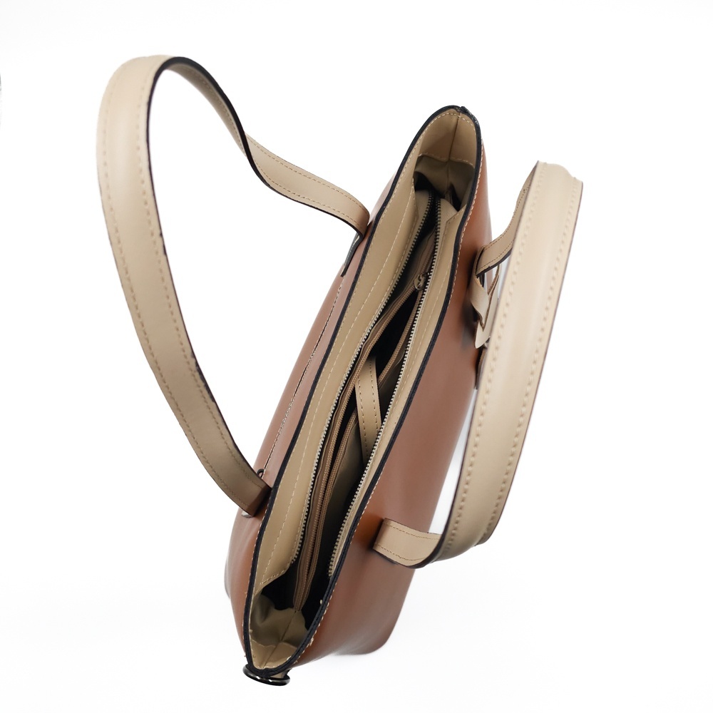 Poseta Piele Michelle - BEJ-CONIAC