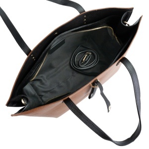 Poseta Piele Isabelle - ROZ-PUDRA