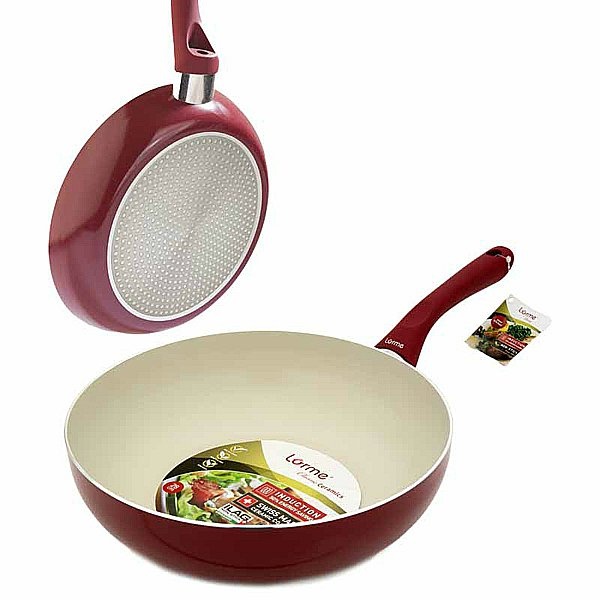 LORME clas tiganj keramički wok 28cm 12055