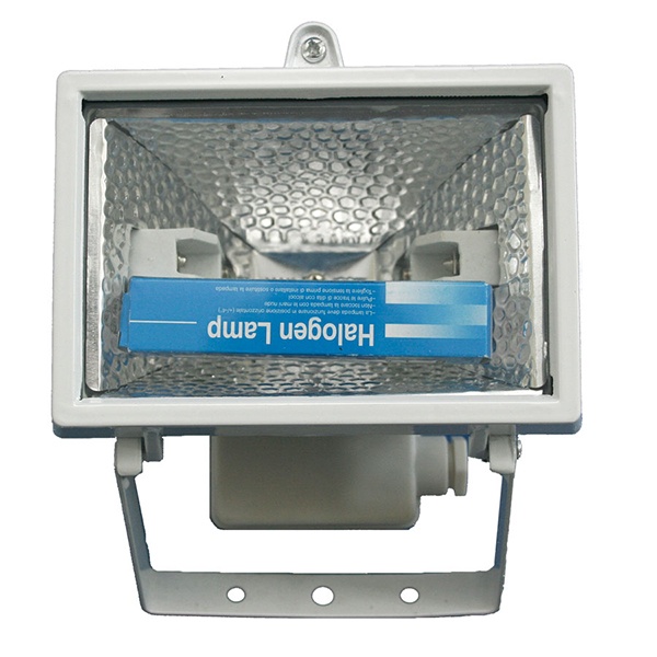 Halogeni reflektor Elit 150W 220-240V 50Hz, beli ELR106
