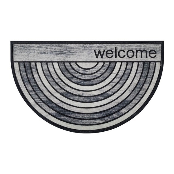 Otirač polumesec 45x75cm PVC Welcome Luance 144131002